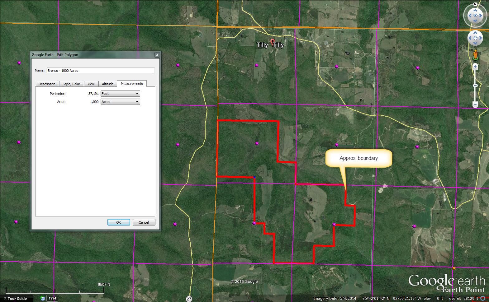 1,000 acres in Tilly, AR, 72843 | Land and Farm