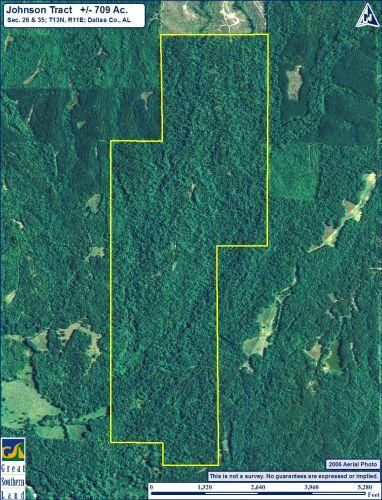 709 acres in Minter, AL, | Land and Farm