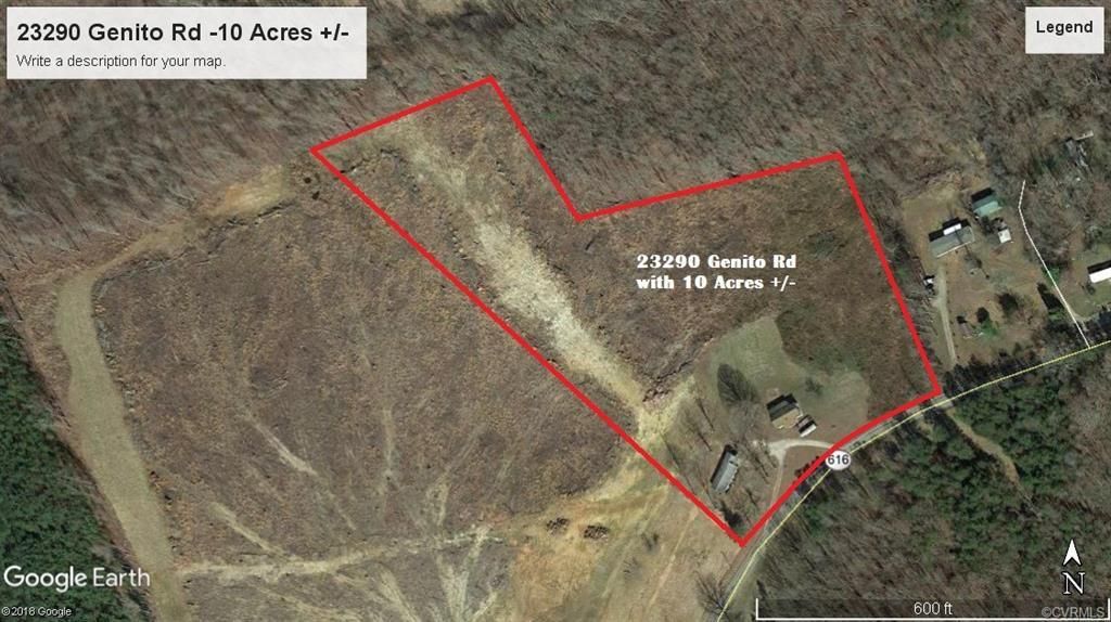 10 Acres, 23290 GENITO Road, Jetersville, VA 23083 | Land and Farm