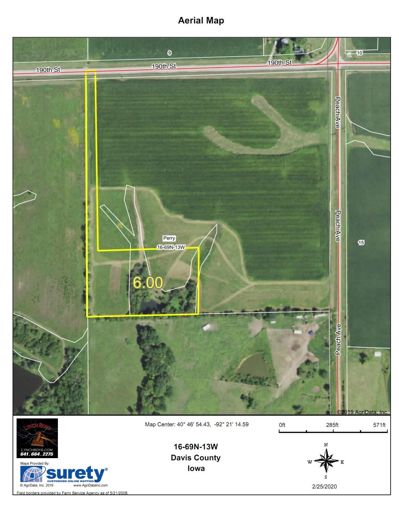190th St, Bloomfield, IA 52537 | Land and Farm