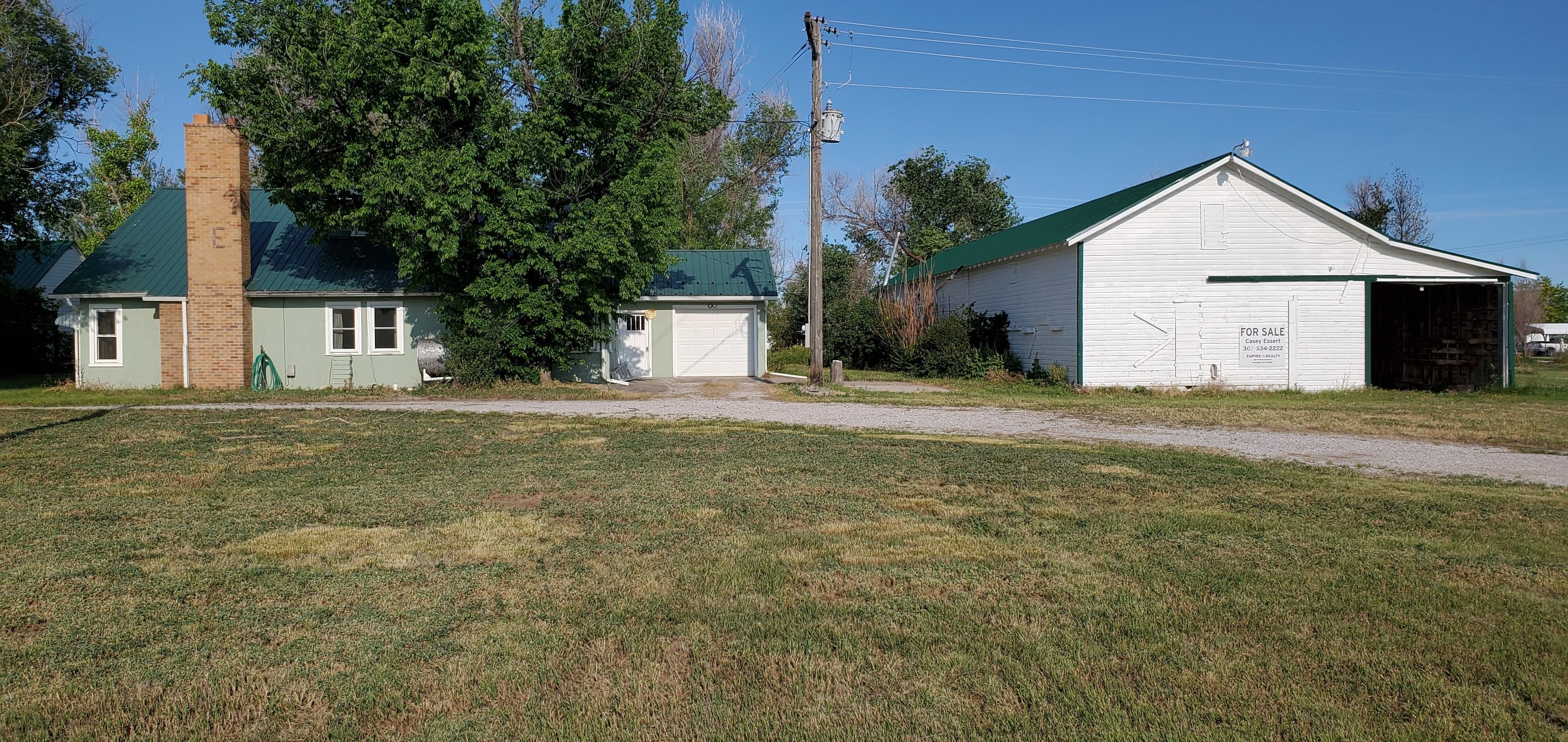 108 West 2nd Avenue, Yoder, WY 82244 | MLS: 20203638 | Land and Farm