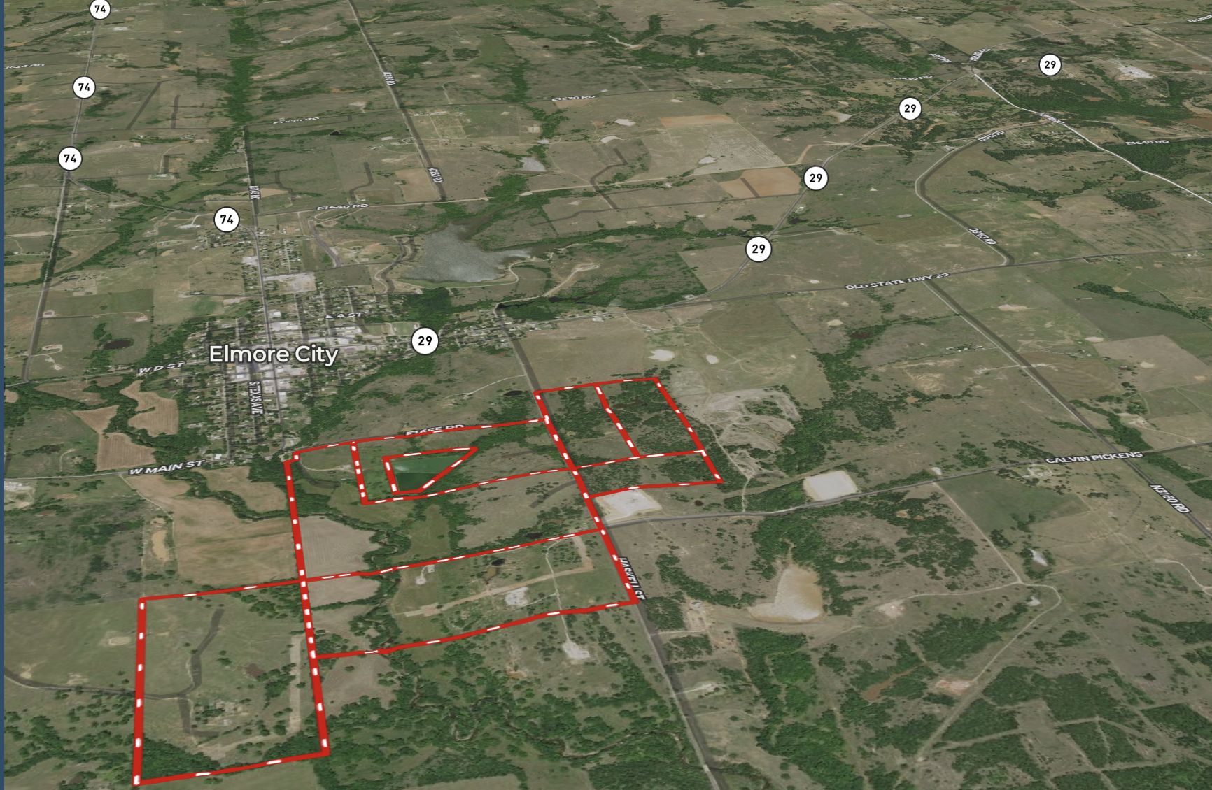 State Hwy 29, Elmore City, OK 73433 | MLS: 2120175 | Land and Farm