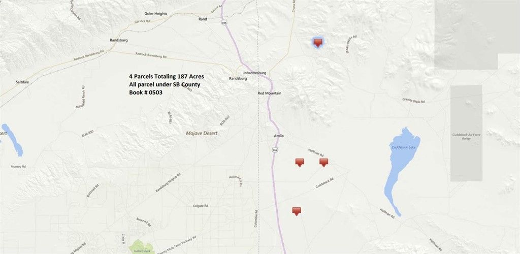 187 Acres, 503041 25 Cuddeback Road, Kramer Junction, CA 93516 | Land ...