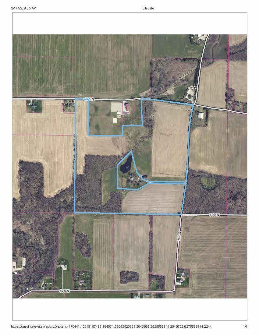 70 Acres, 6081 N 700, Twelve Mile, IN 46988 | Land and Farm