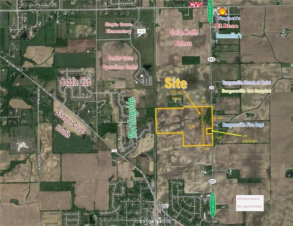 4000 N Sr 135, Bargersville, IN 46106 | MLS: 21815979 | Land and Farm