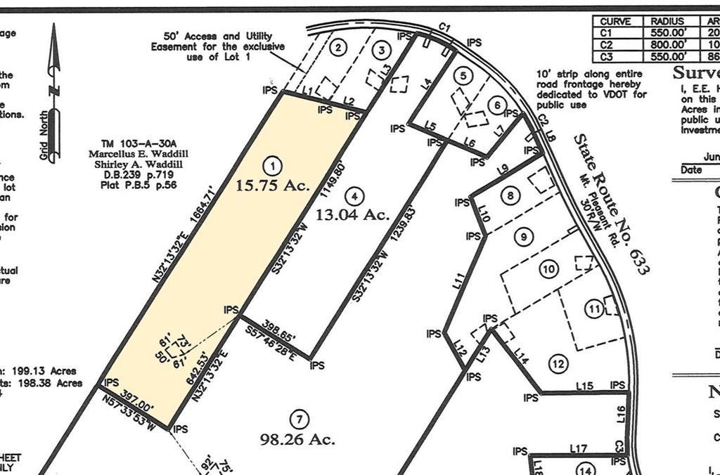 15.75 Acres, Mt Pleasant Rd, Meherrin, VA 23954 | Land and Farm