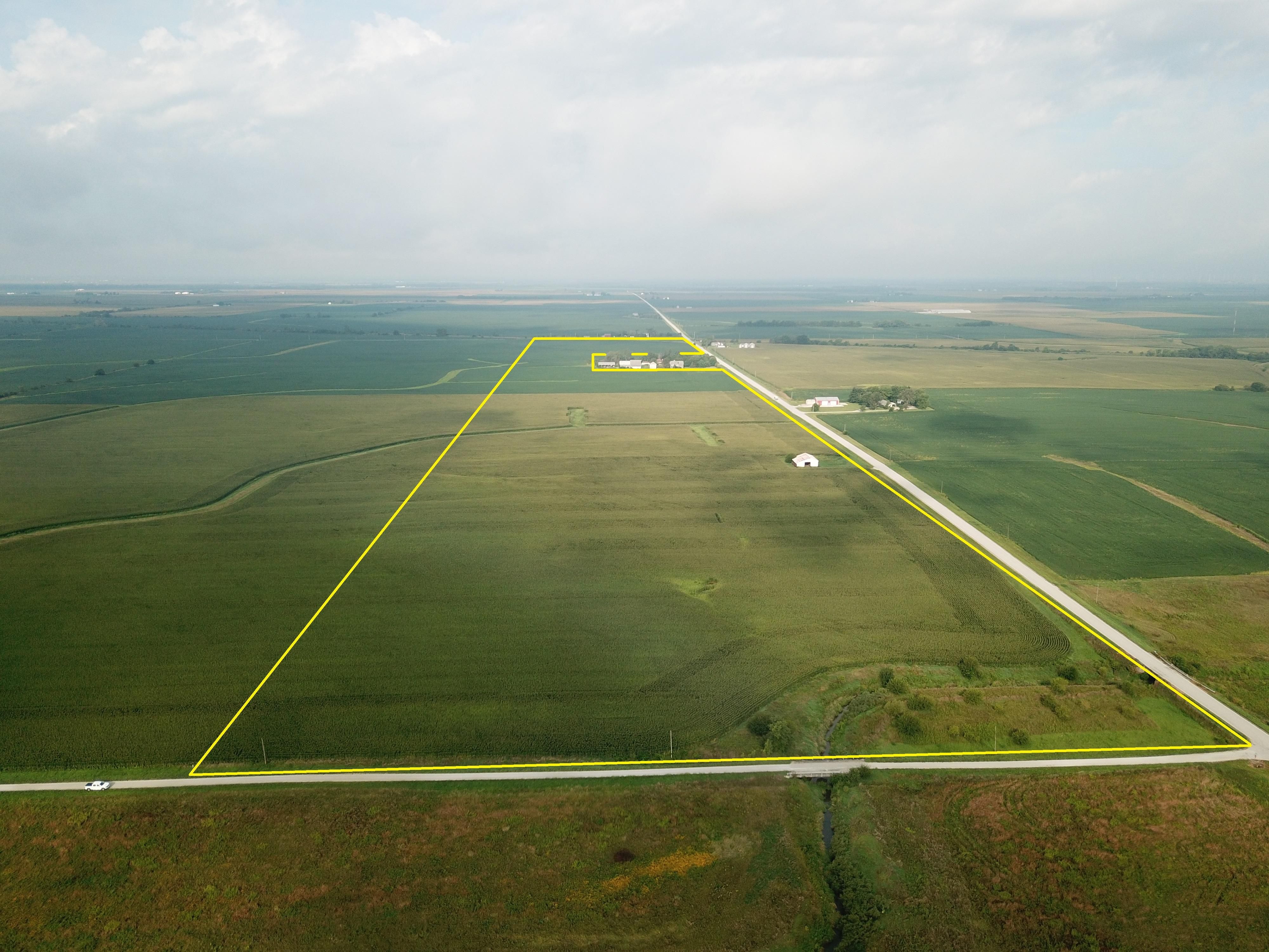 4250 East 3550 North Road, Rankin, IL 60960 | MLS: M 46 | Land and Farm