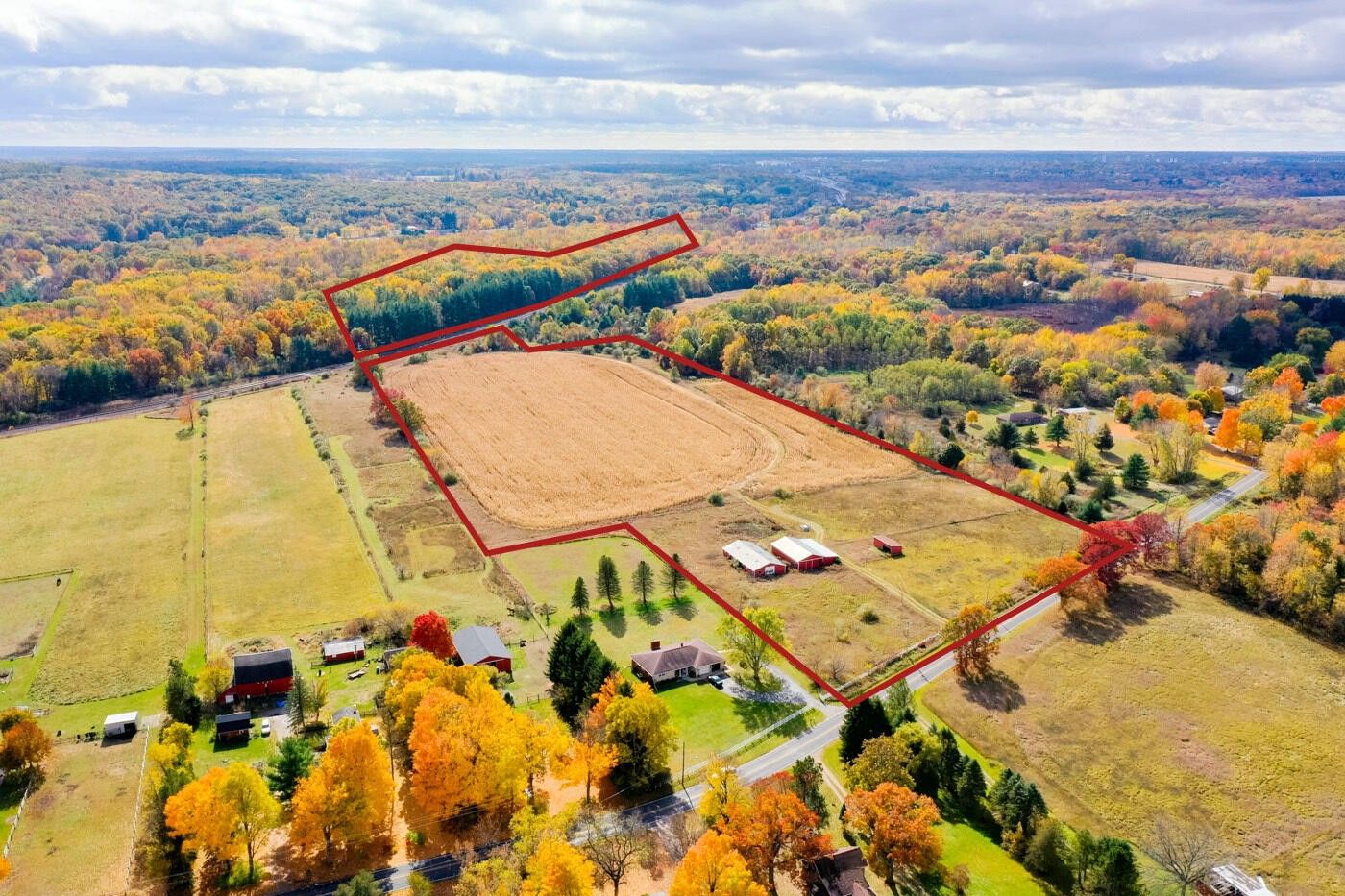 40.9 Acres, 9382 Pennfield Road, Battle Creek, MI 49014 | Land and Farm