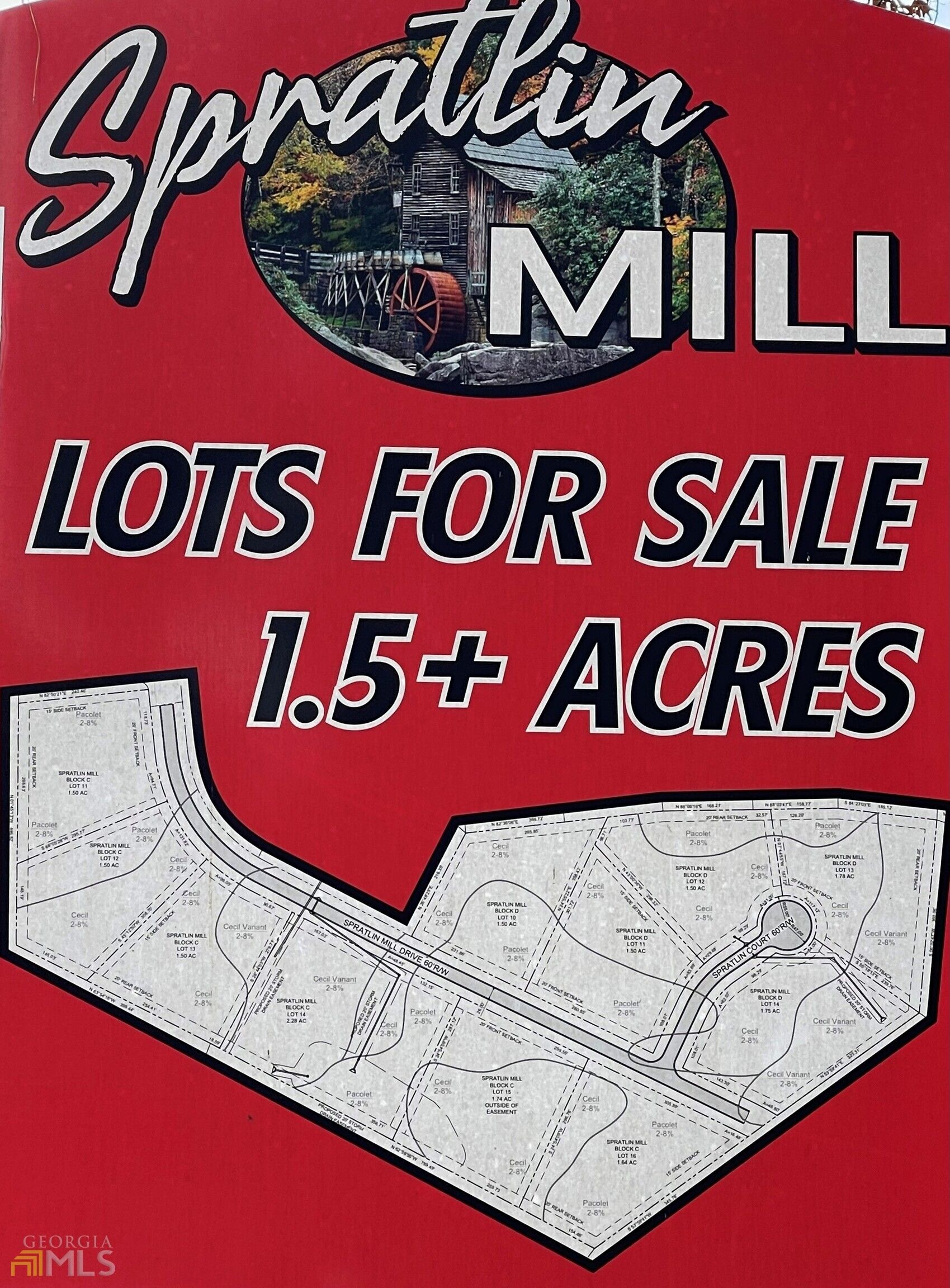1.64 Acres, LOT16C Spratlin Mill Drive, Hull, GA 30646 | Land and Farm