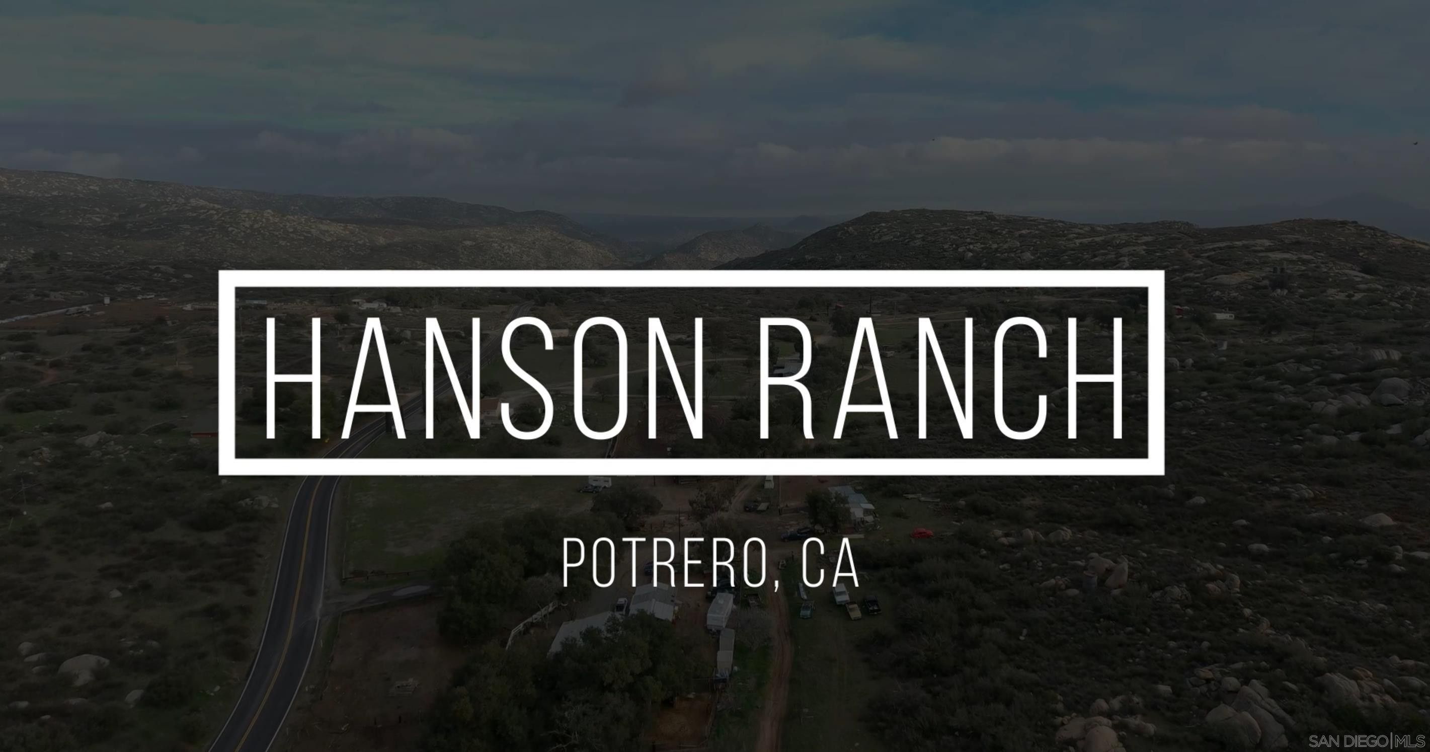 12.4 Acres, 26311 Highway 94, Potrero, CA 91963 | Land and Farm