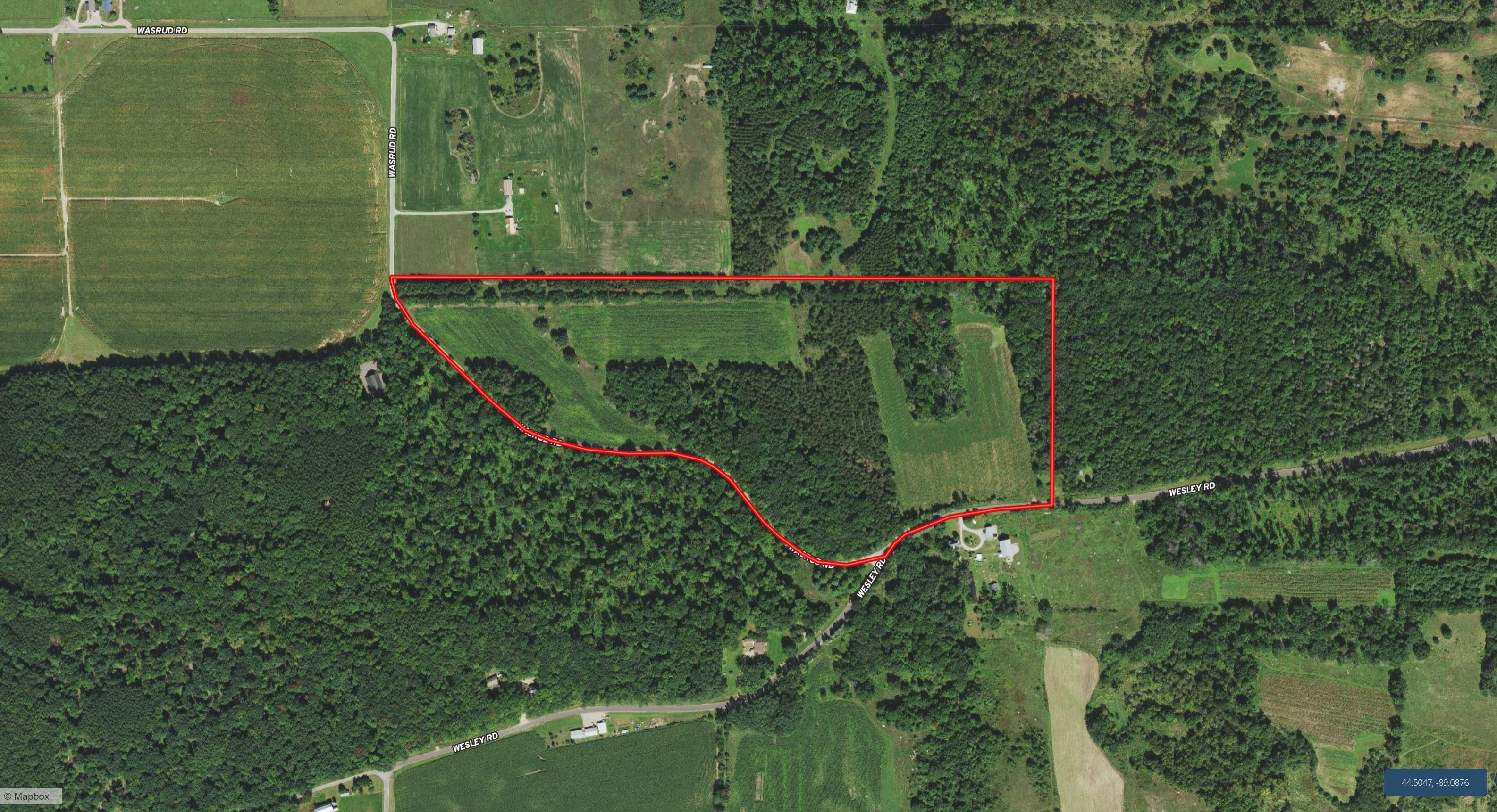 44 Acres, Wesley Rd, Ogdensburg, WI 54962 | Land and Farm