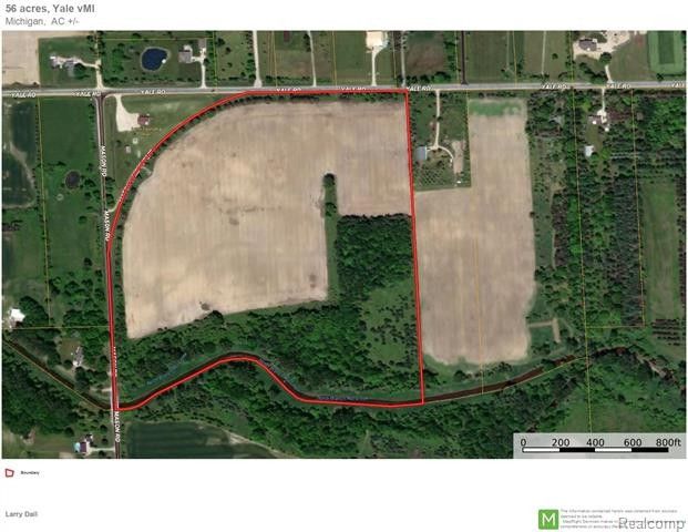 56 Acres, VL Yale Road, Yale, MI 48097 | Land and Farm