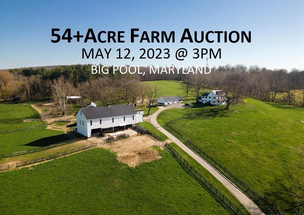 54 Acres, 11248 Big Pool Rd, Big Pool, MD 21711 | Land and Farm