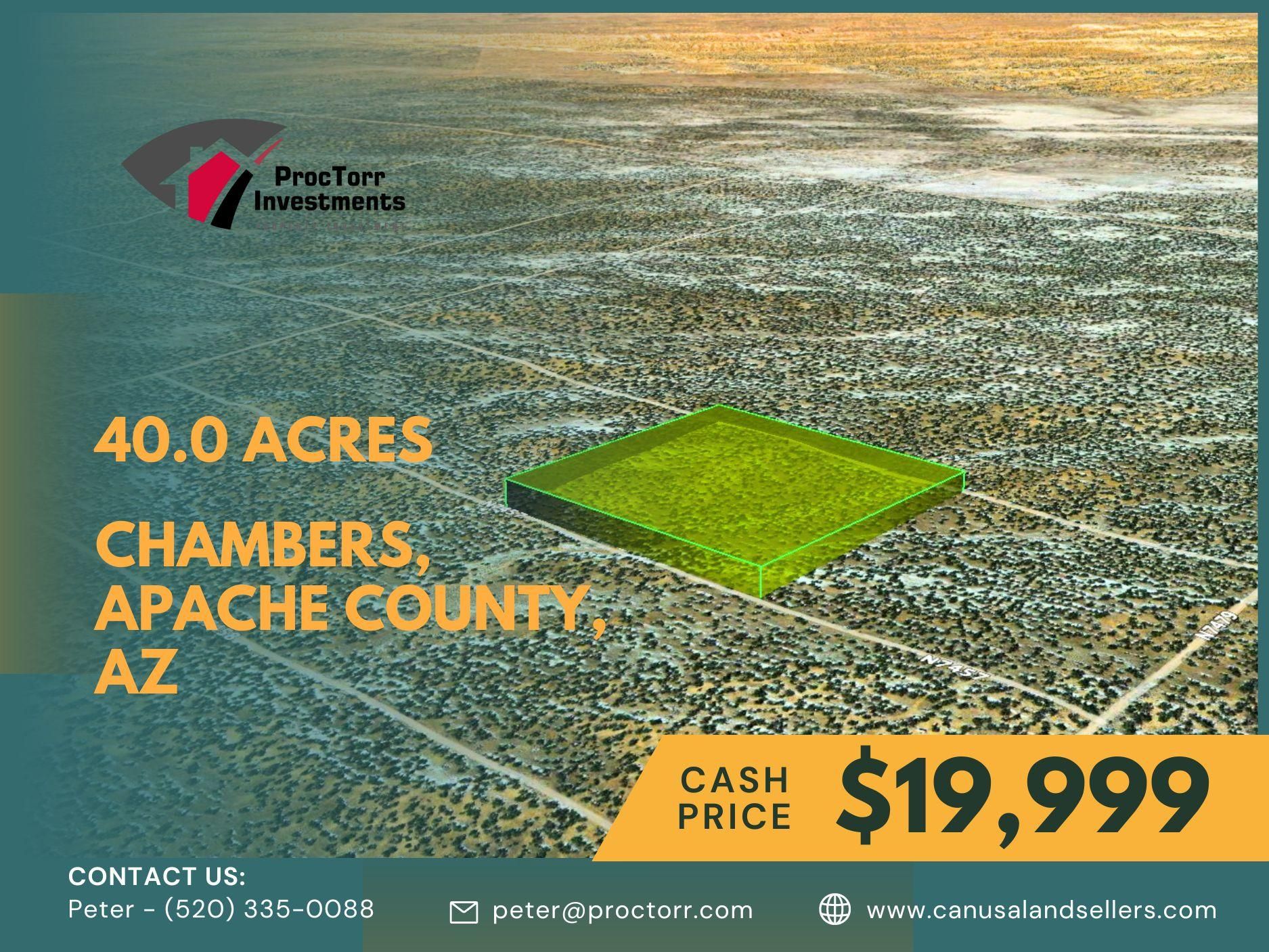 40 acres in Chambers, AZ, 86512 | Land and Farm