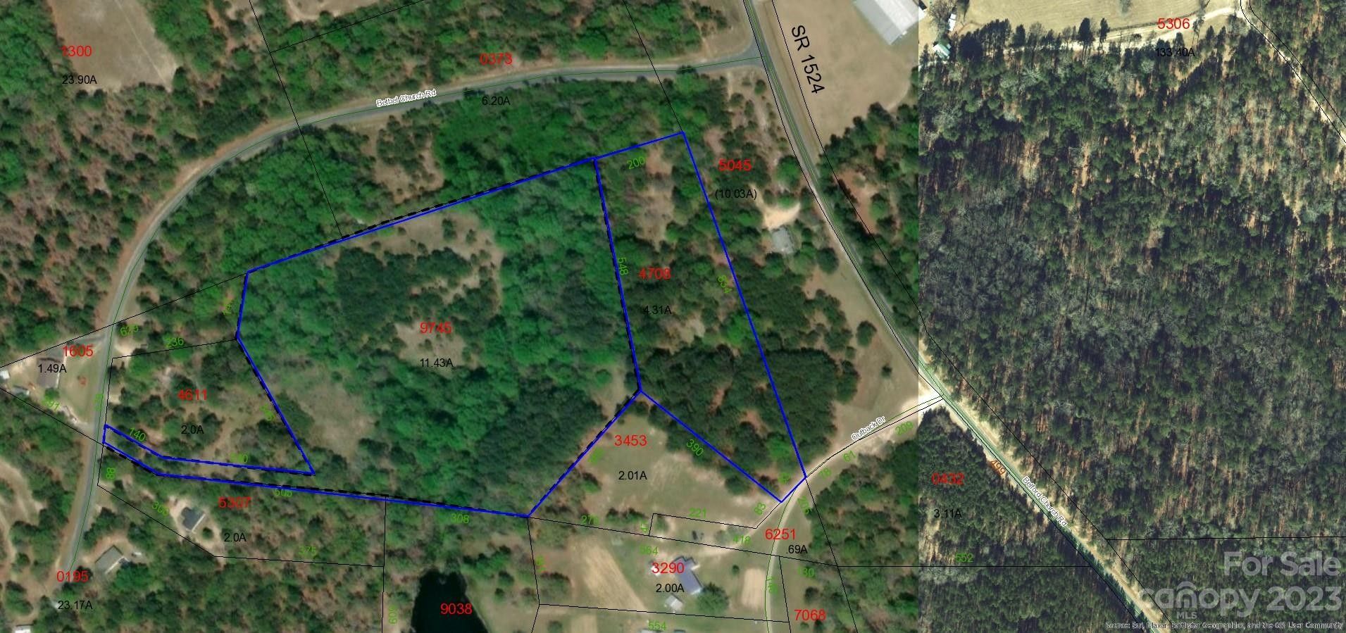 15.74 Acres, 000 Bethel Church Road, Jackson Springs, NC 27281 | Land ...