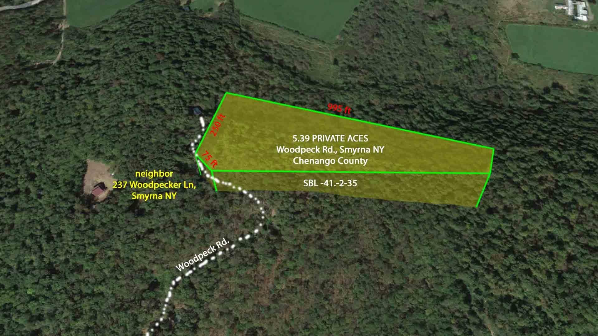 Woodpecker Lane, Smyrna, NY 13464 | MLS: 41.-2-35 | Land and Farm