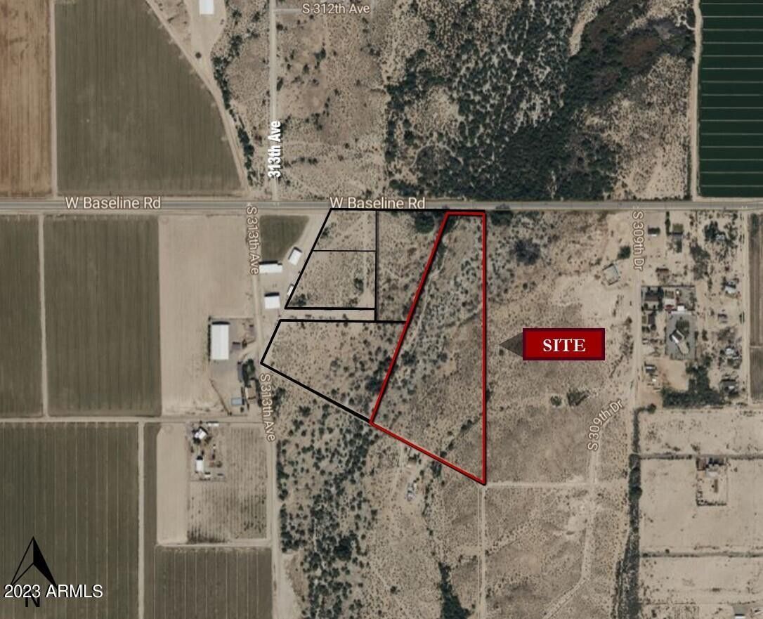 16.33 Acres, 0 W Baseline Road, Buckeye, AZ 85326 | Land and Farm
