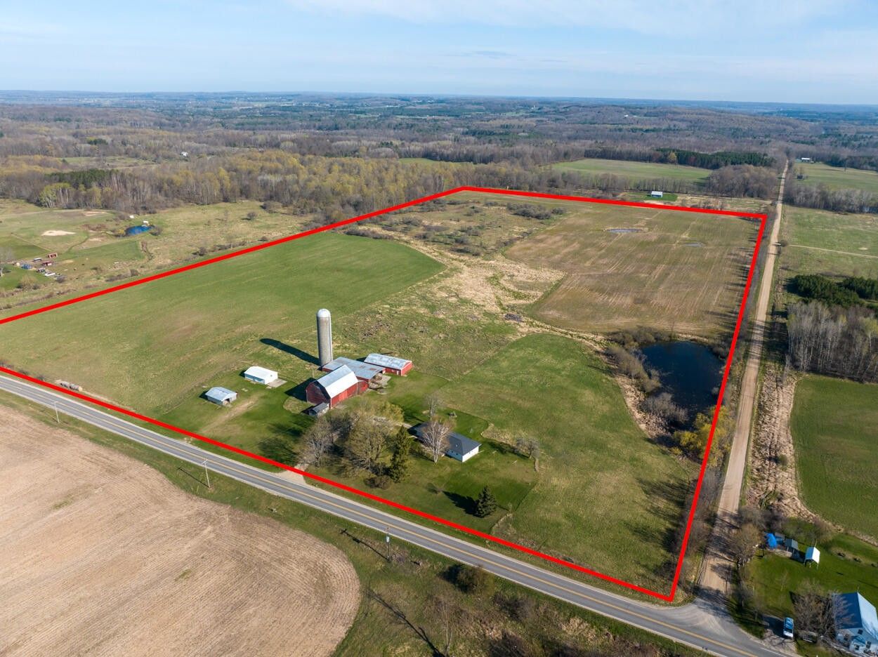 66.37 Acres, 17050 21 Mile Road, Big Rapids, MI 49307 | Land and Farm