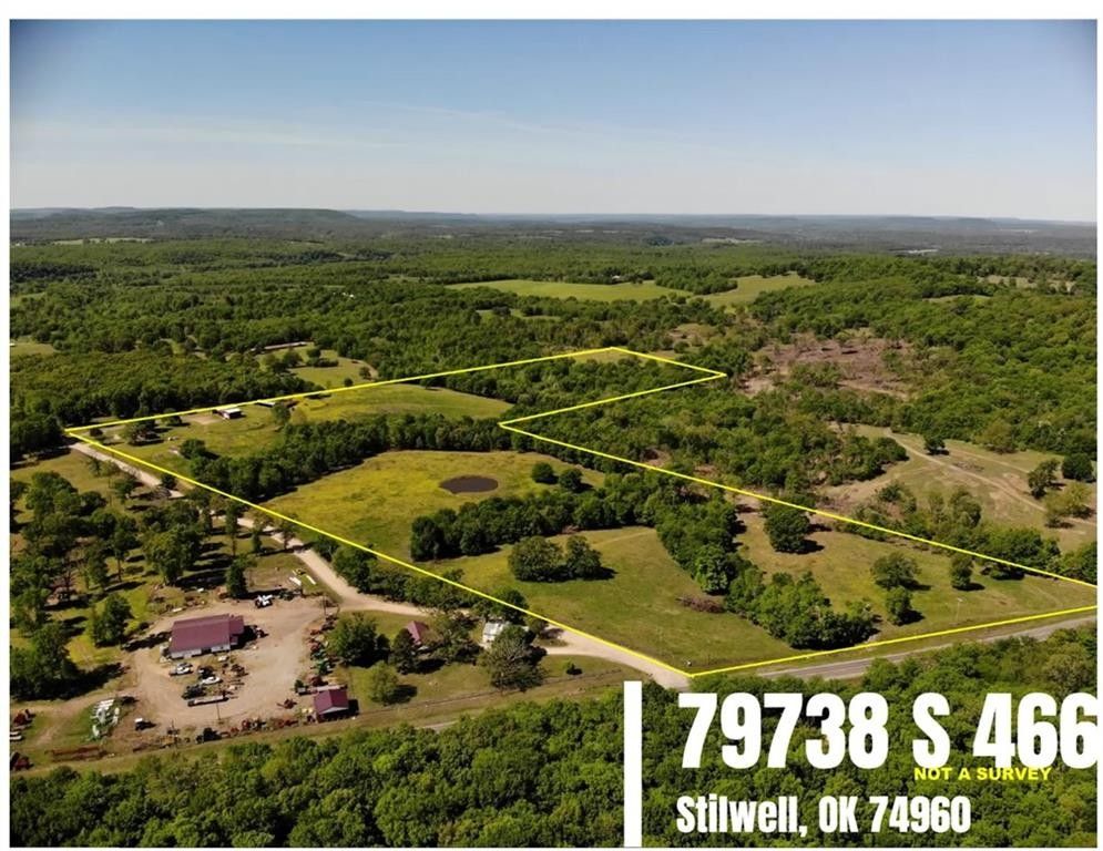 45.74 Acres, 79738 S 4660 RD, Stilwell, OK 74960 | Land and Farm