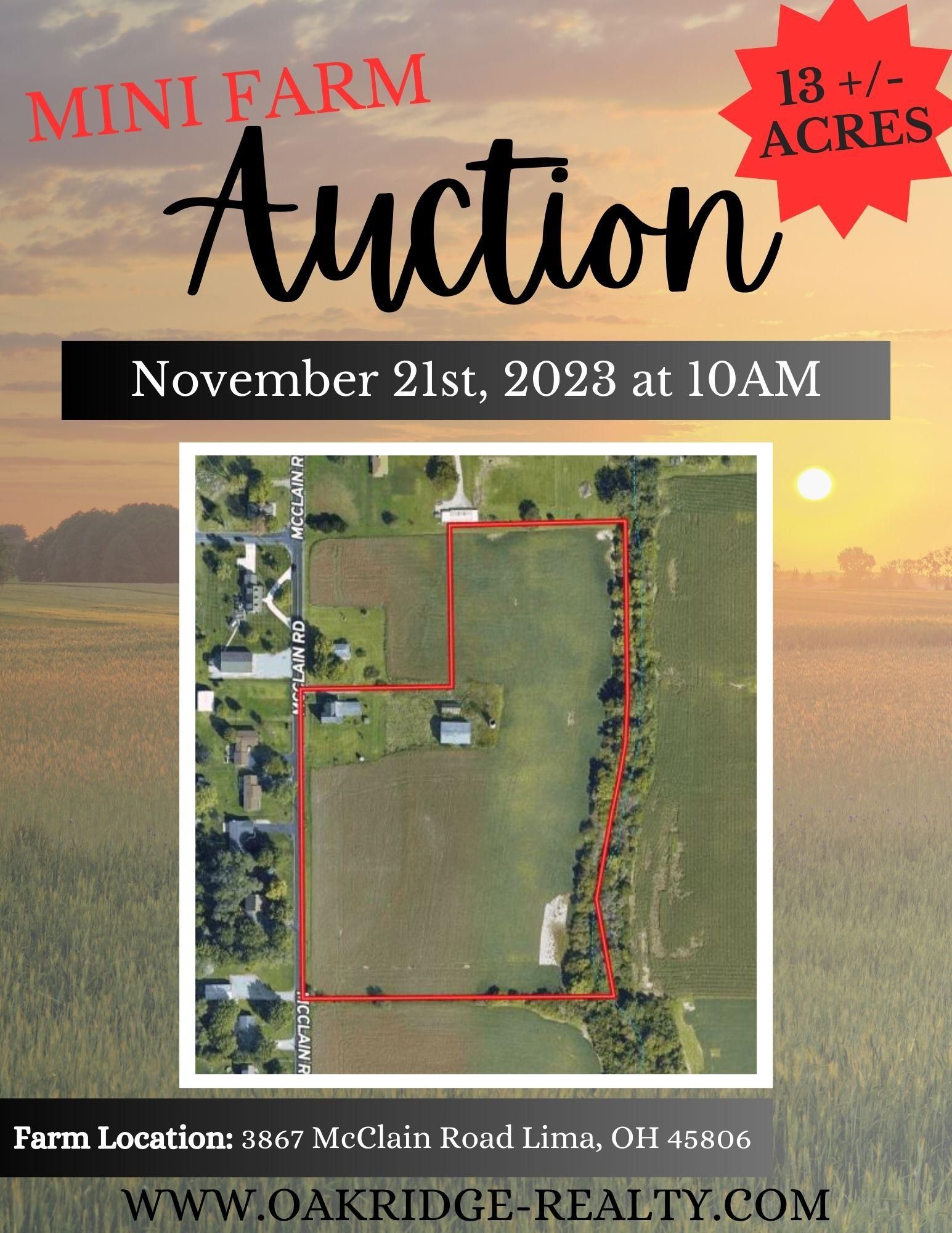 3867 McClain Road, Lima, OH 45806 | Land and Farm