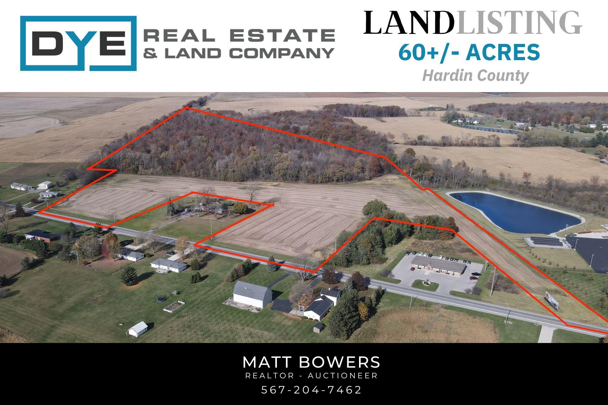 60 acres in Kenton, OH, 43326 | Land and Farm