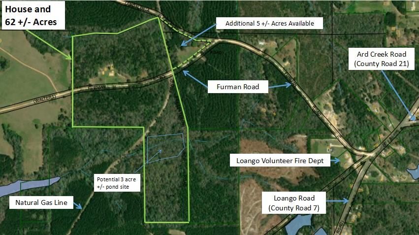 2979 Furman Road, Red Level, AL 36474 | Land and Farm