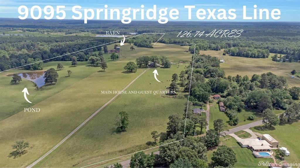 126.74 Acres, 9095 Springridge Texas Line Road, Keithville, LA 71047 ...