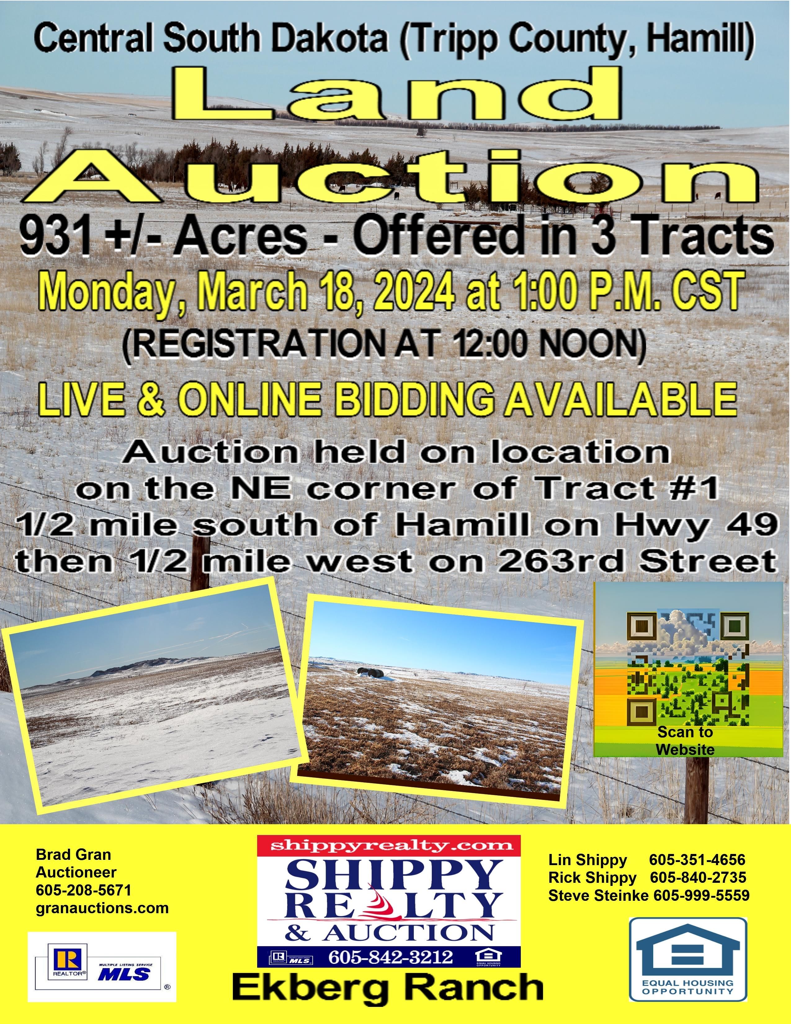 931 acres in Hamill, SD, 57534 | MLS: 24-33 | Land and Farm