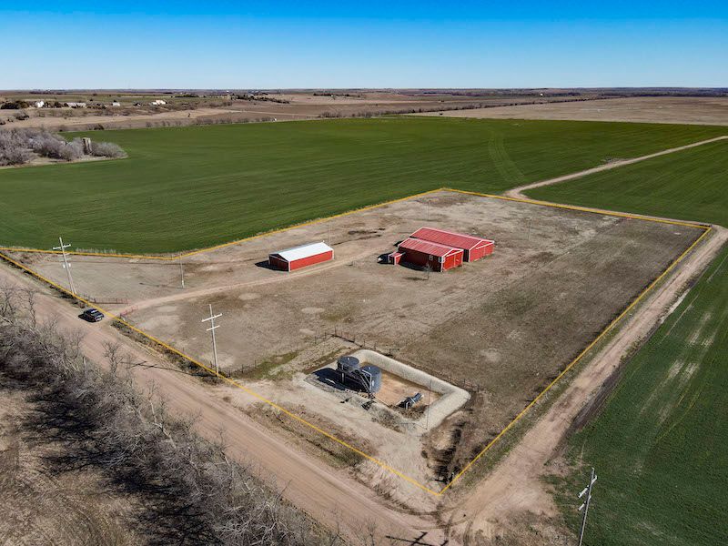 1038 NE 10 Ave, Hoisington, KS 67544 | Land and Farm