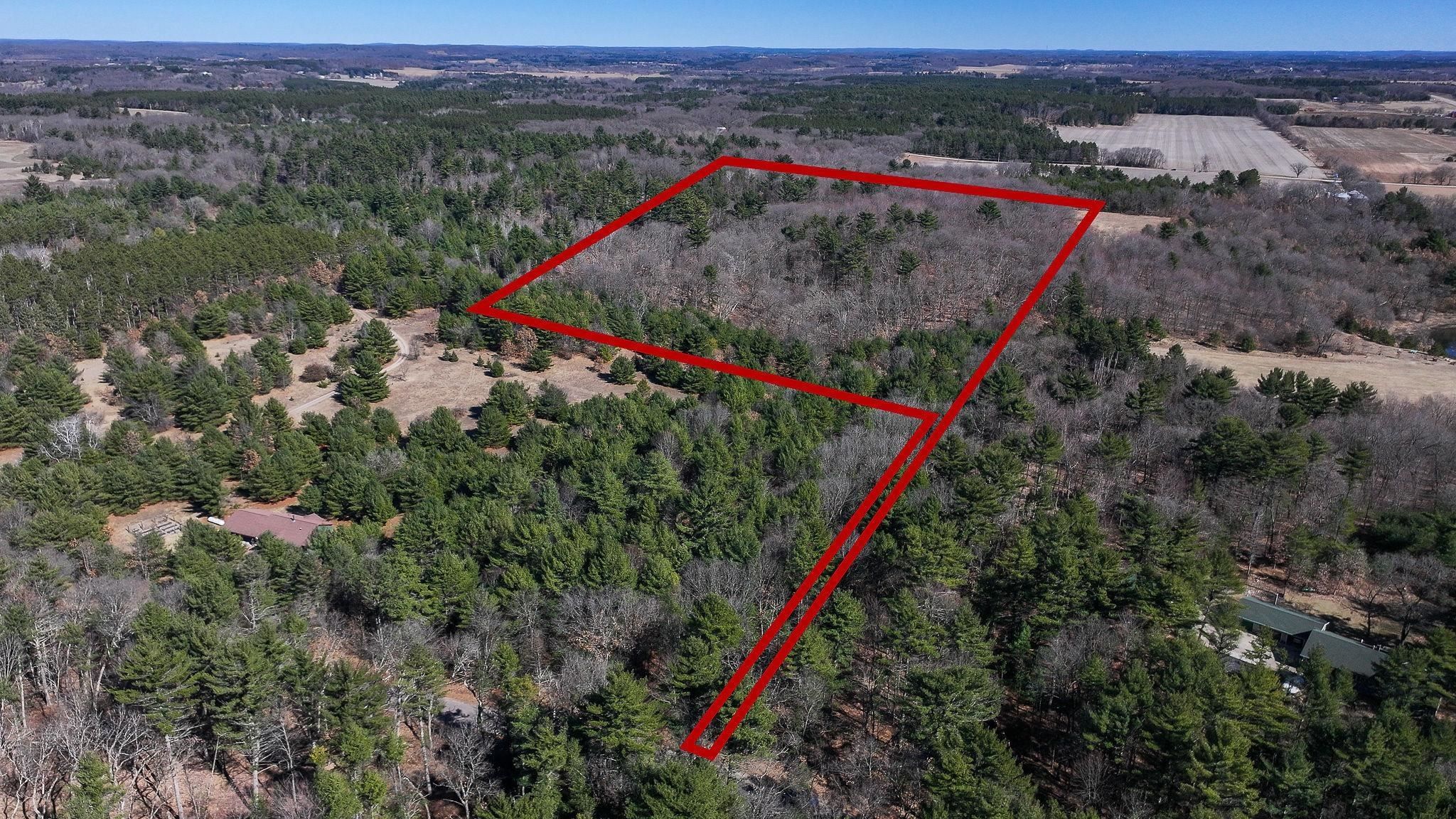 18.38 Acres, Lot 1 WOODLAND LANE, Amherst, WI 54406 | Land and Farm