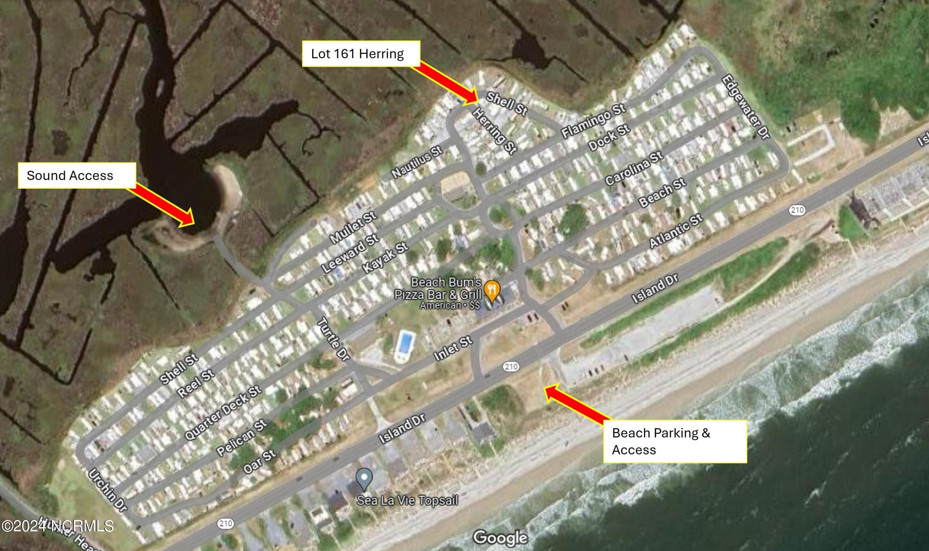 0.02 Acres, 161-o Herring Street, North Topsail Beach, NC 28460 | Land ...