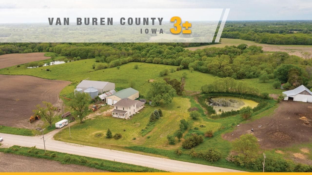 13109 Osage Avenue, Birmingham, IA 52535 | Land and Farm