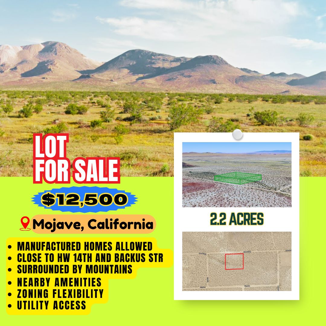 2528 Backus Rd, Mojave, CA 93501 | Land and Farm