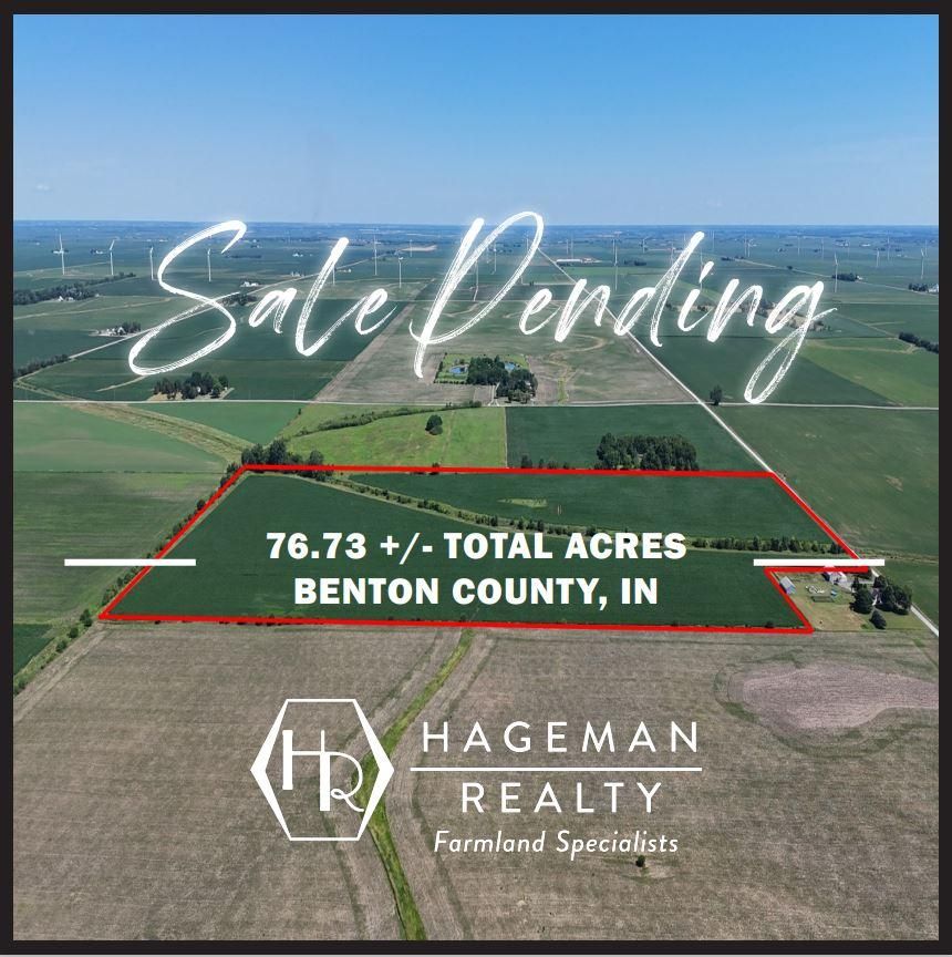76.73 acres in Fowler, IN, 47944 | Land and Farm