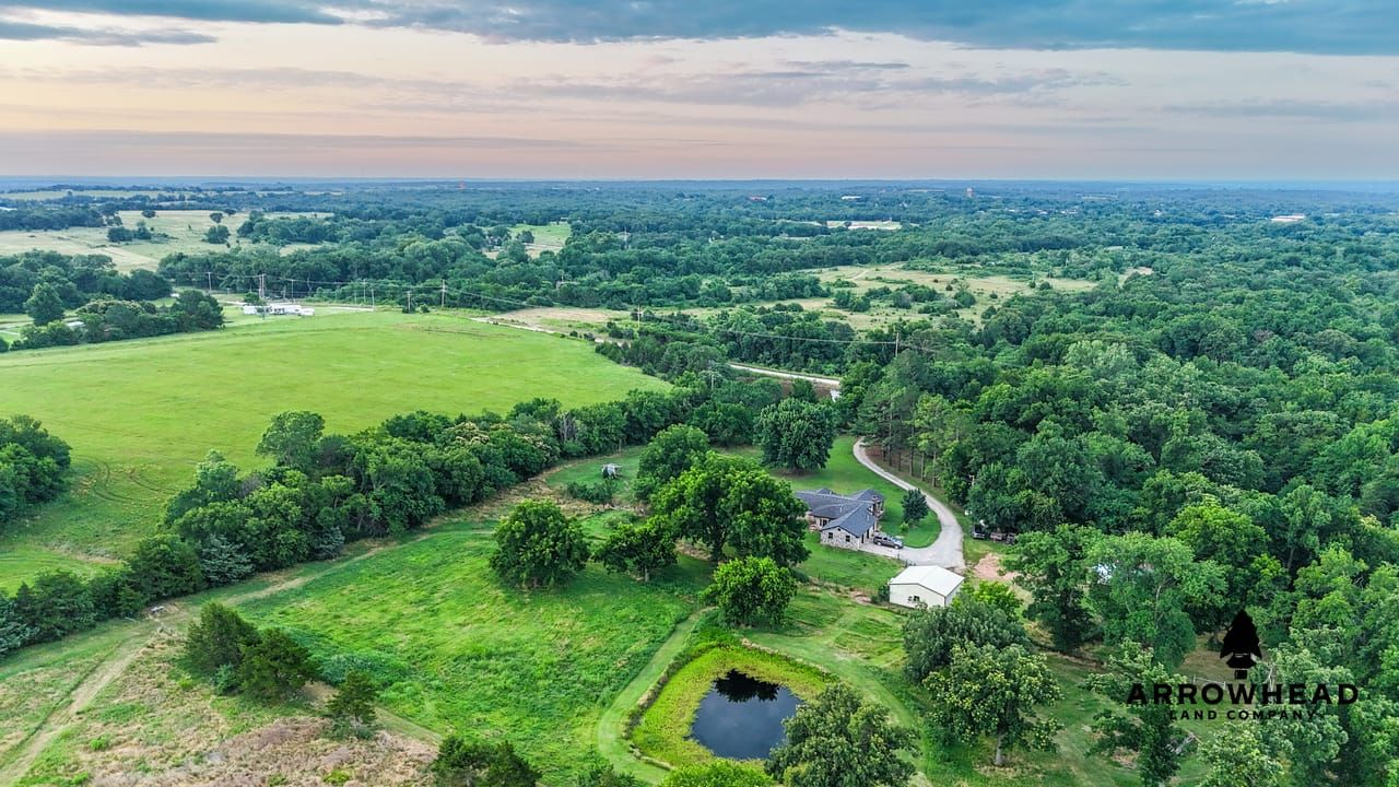 24700 E McElroy Rd, Yale, OK 74085 | Land and Farm
