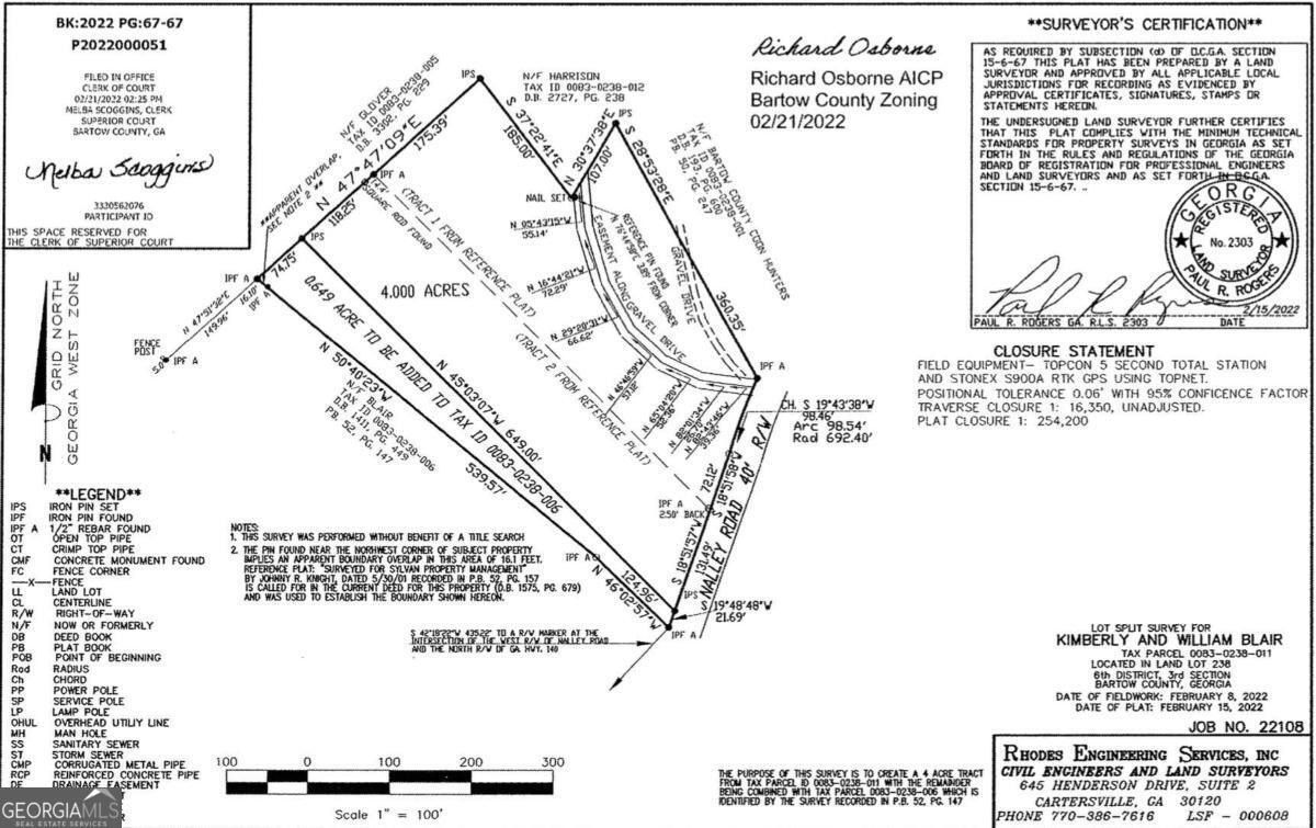 33 Nally Rd, Rydal, GA 30171 | MLS: 10424466 | Land and Farm
