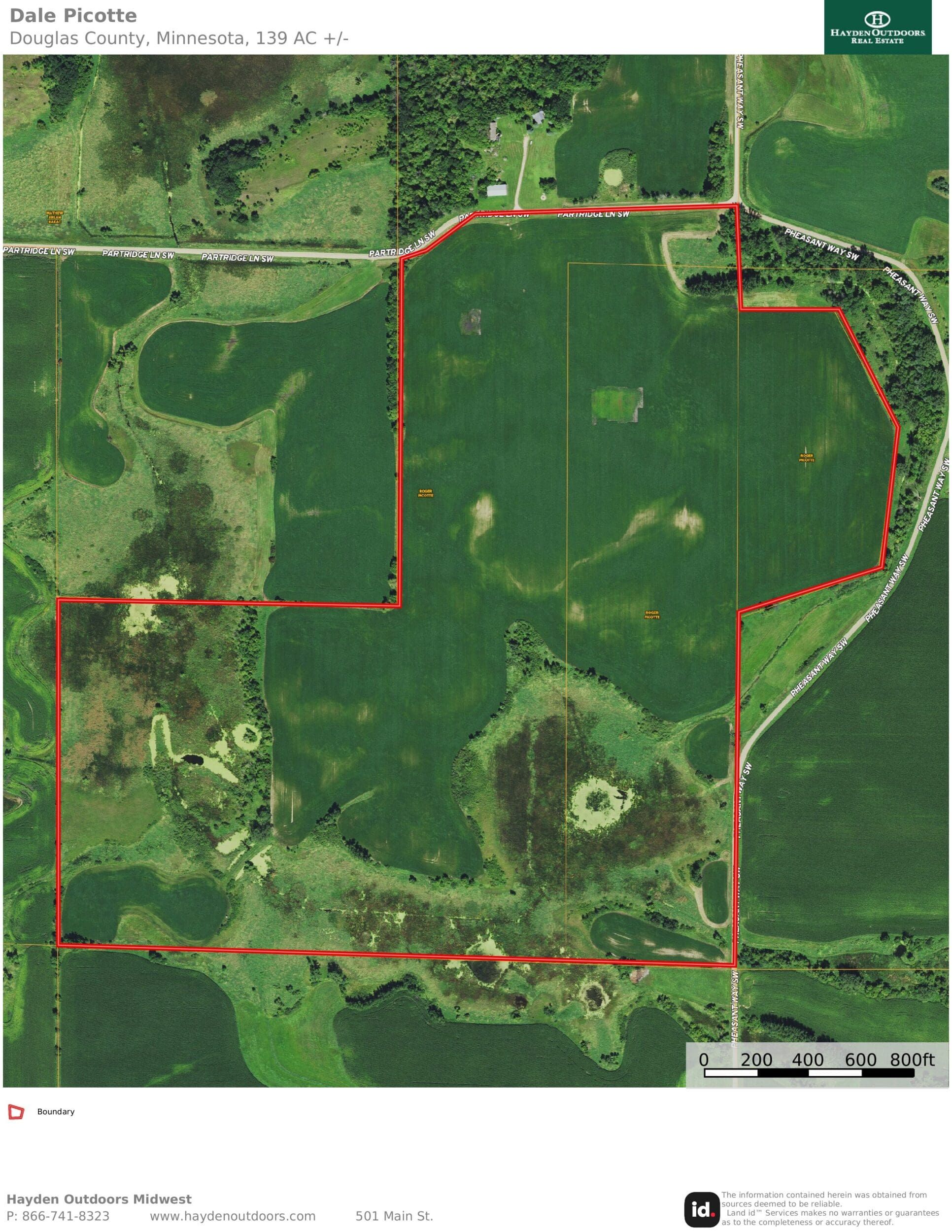 6351 Partridge Ln, Alexandria, MN 56308 | Land and Farm
