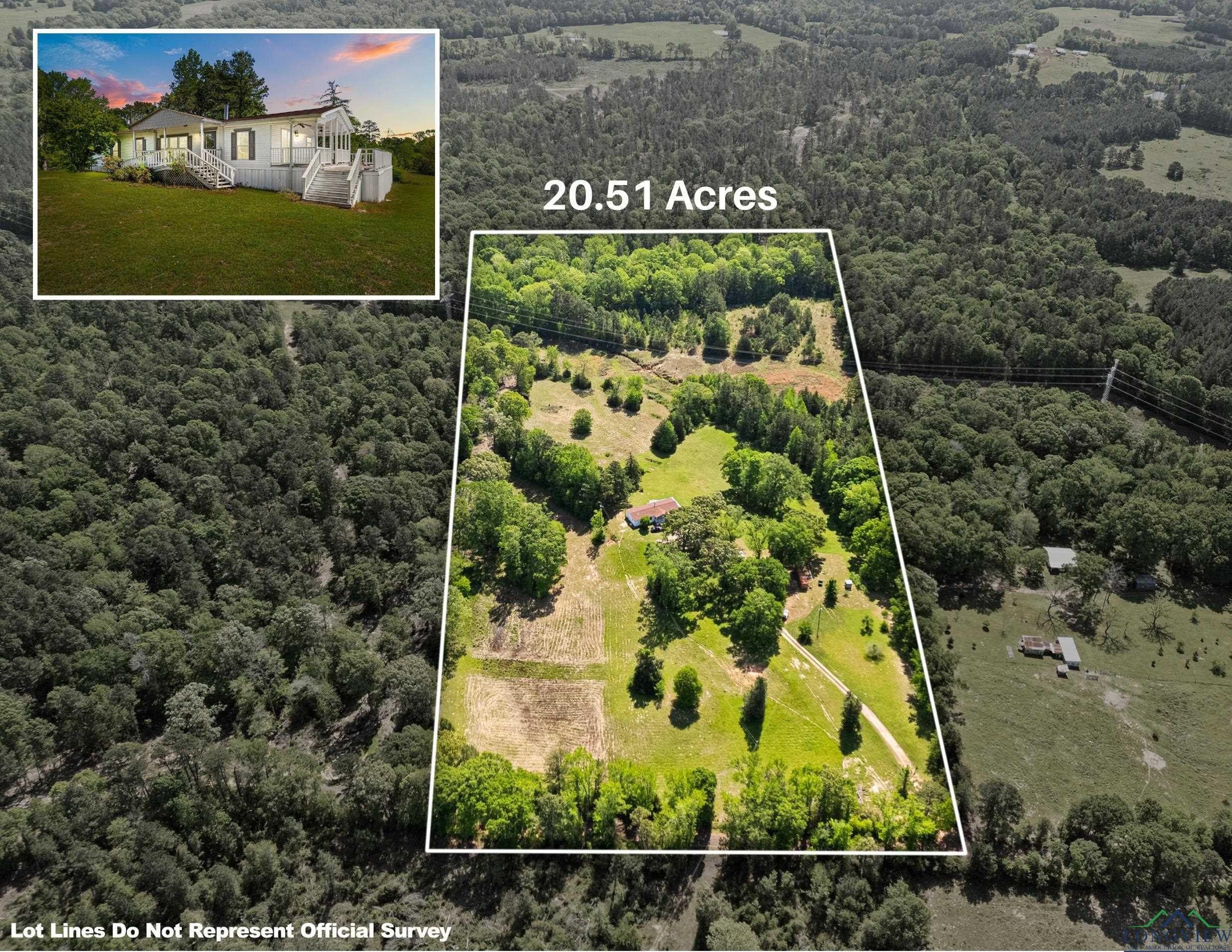 16193 S CR 3167, Mount Enterprise, TX 75681 | MLS: 20252523 | Land and Farm