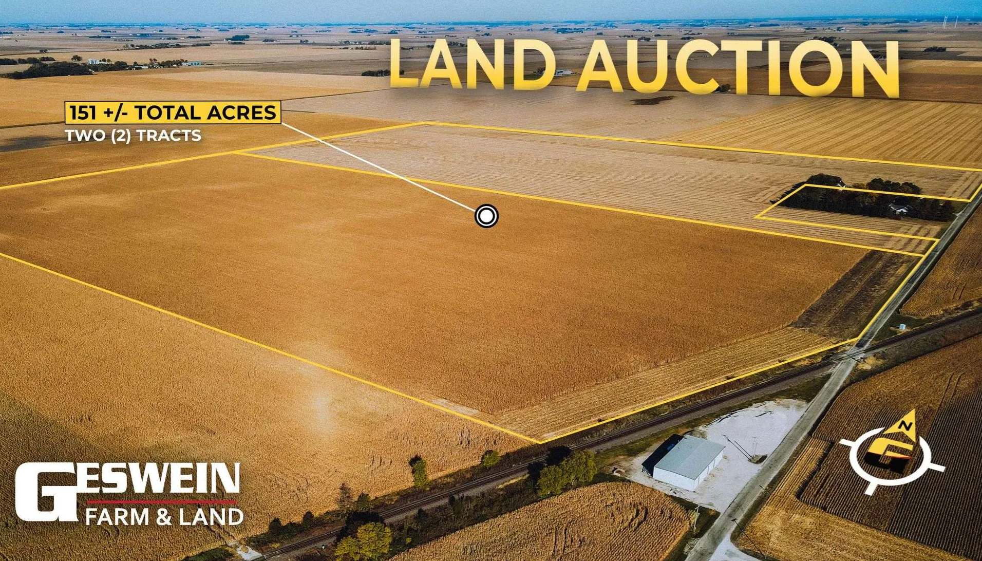 Illinois Land for Auction - 30 Listings | Land And Farm