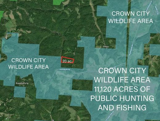 307 CR 213, Scottown, OH 45678 | Land and Farm