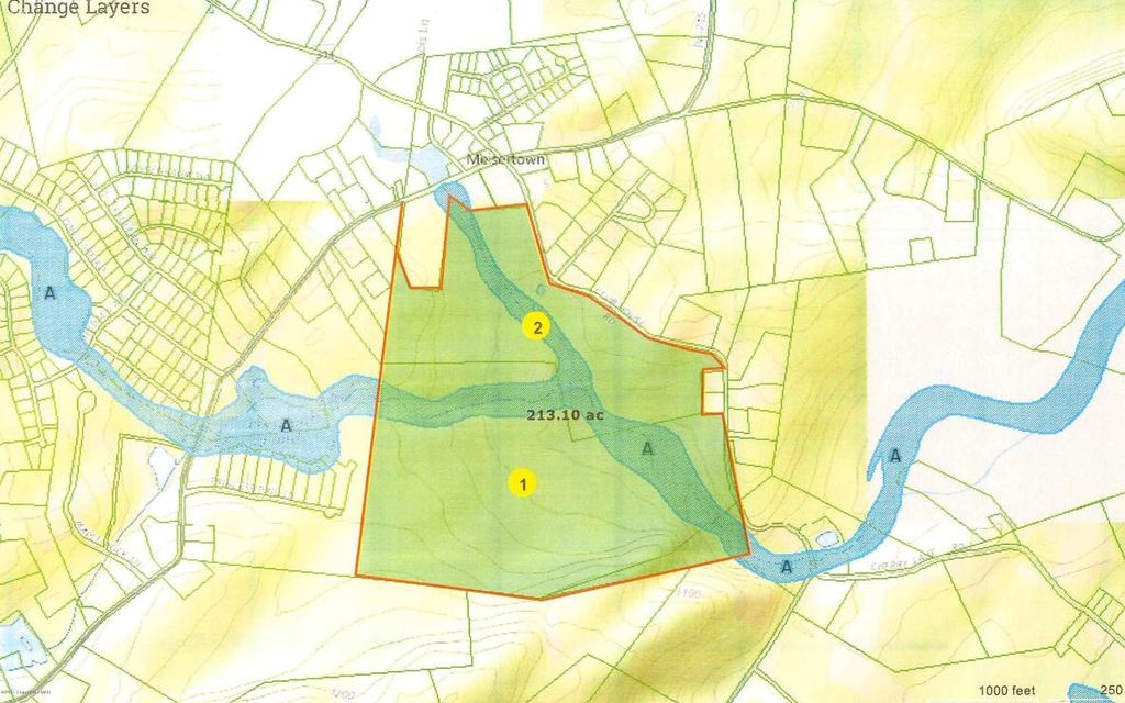 212.09 acres, Henryville, PA, Property ID: 4336363 | Land and Farm