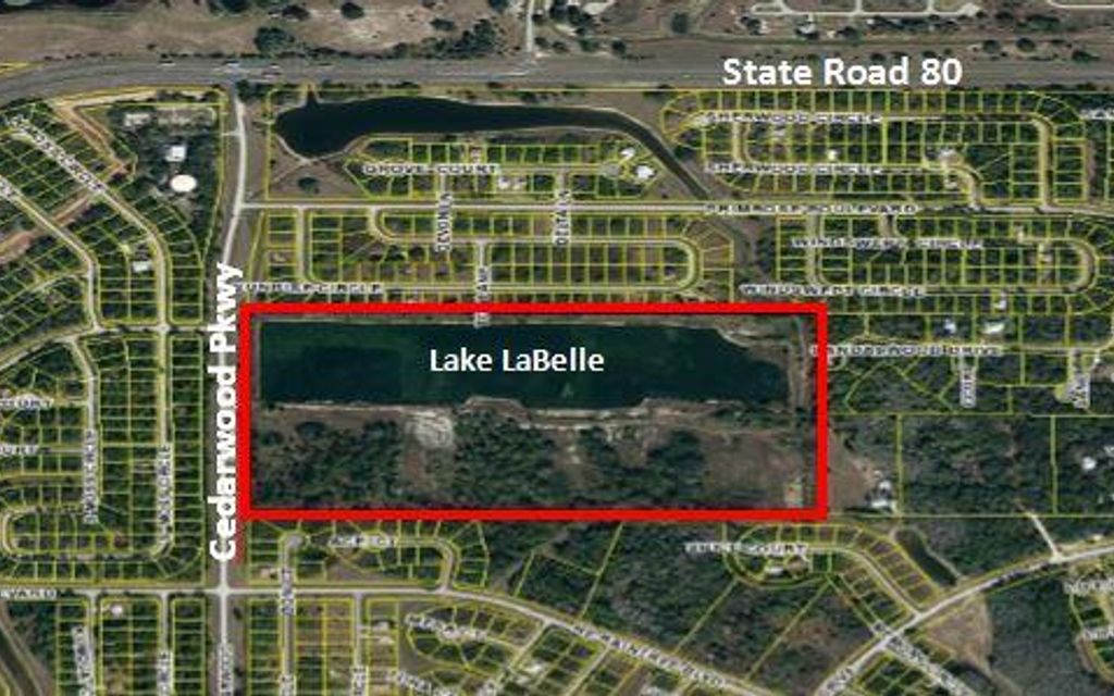 La Belle Florida Map Port